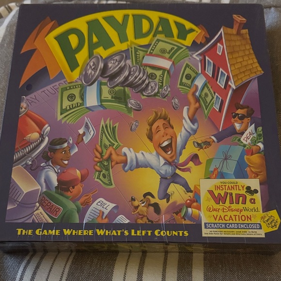 Parker Brothers | Toys | Payday Board Game Brand New Sealed | Poshmark